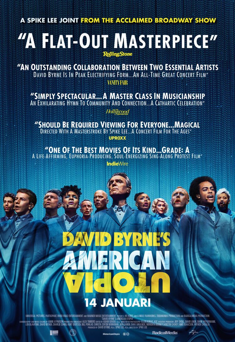 David Byrne's American Utopia - LantarenVenster Rotterdam