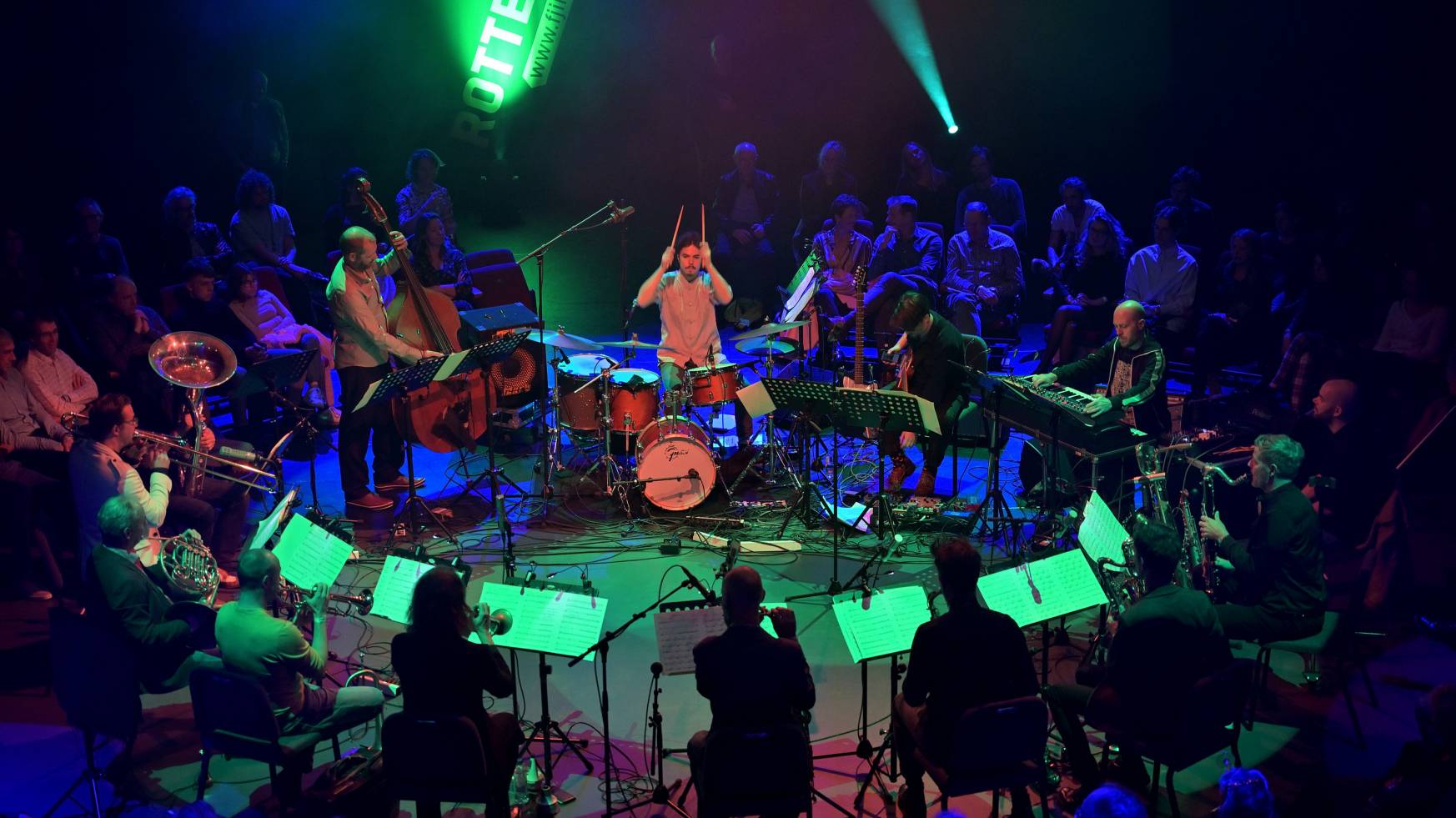 New Rotterdam Jazz Orchestra viert de stad - LantarenVenster Rotterdam New Rotterdam Jazz Orchestra viert de stad - LantarenVenster Rotterdam