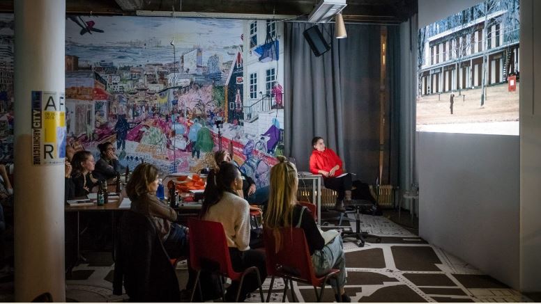 Presentation Film and Architecture Studio - LantarenVenster Rotterdam