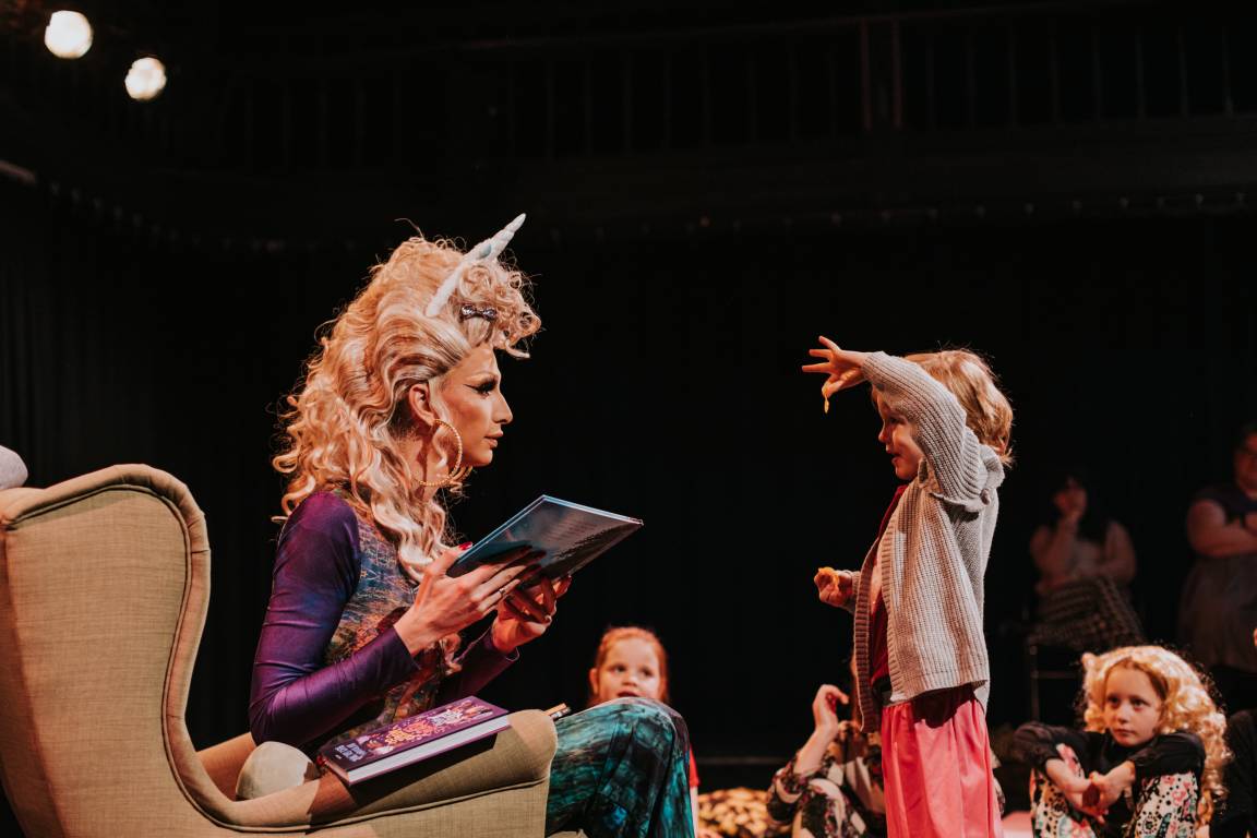 Drag & Kids voorleesmiddag - LantarenVenster Rotterdam
