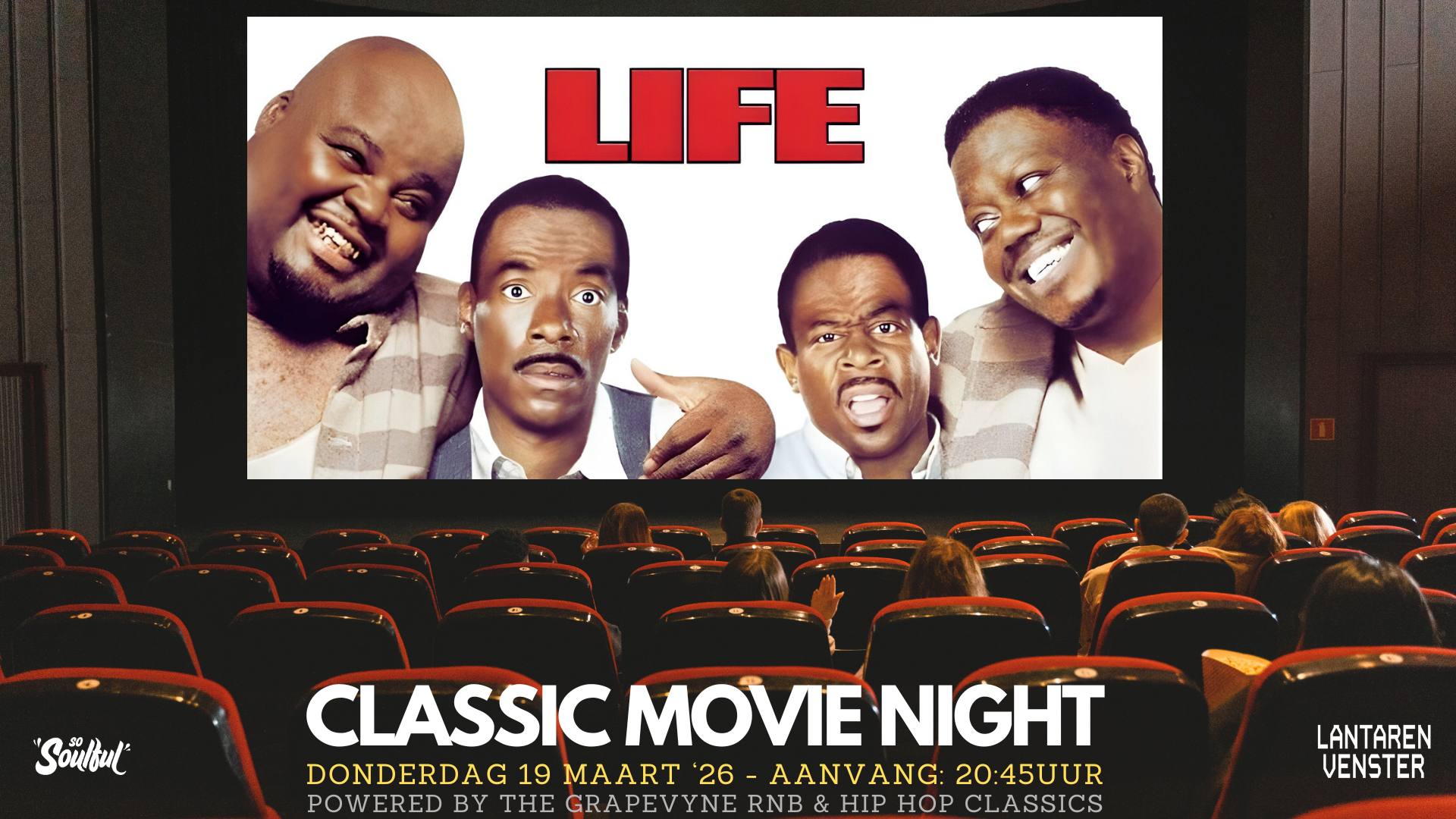 Classic Movie Night: 'Life’ - LantarenVenster Rotterdam